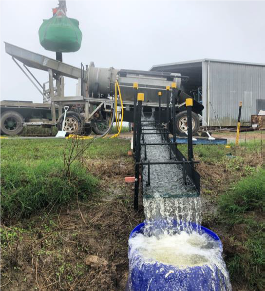 Bulk sampling at Blackridge gold project | iQ Industry Queensland