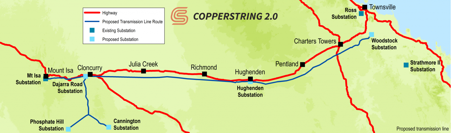 Q3 kickoff for CopperString 2.0 build | iQ Industry Queensland