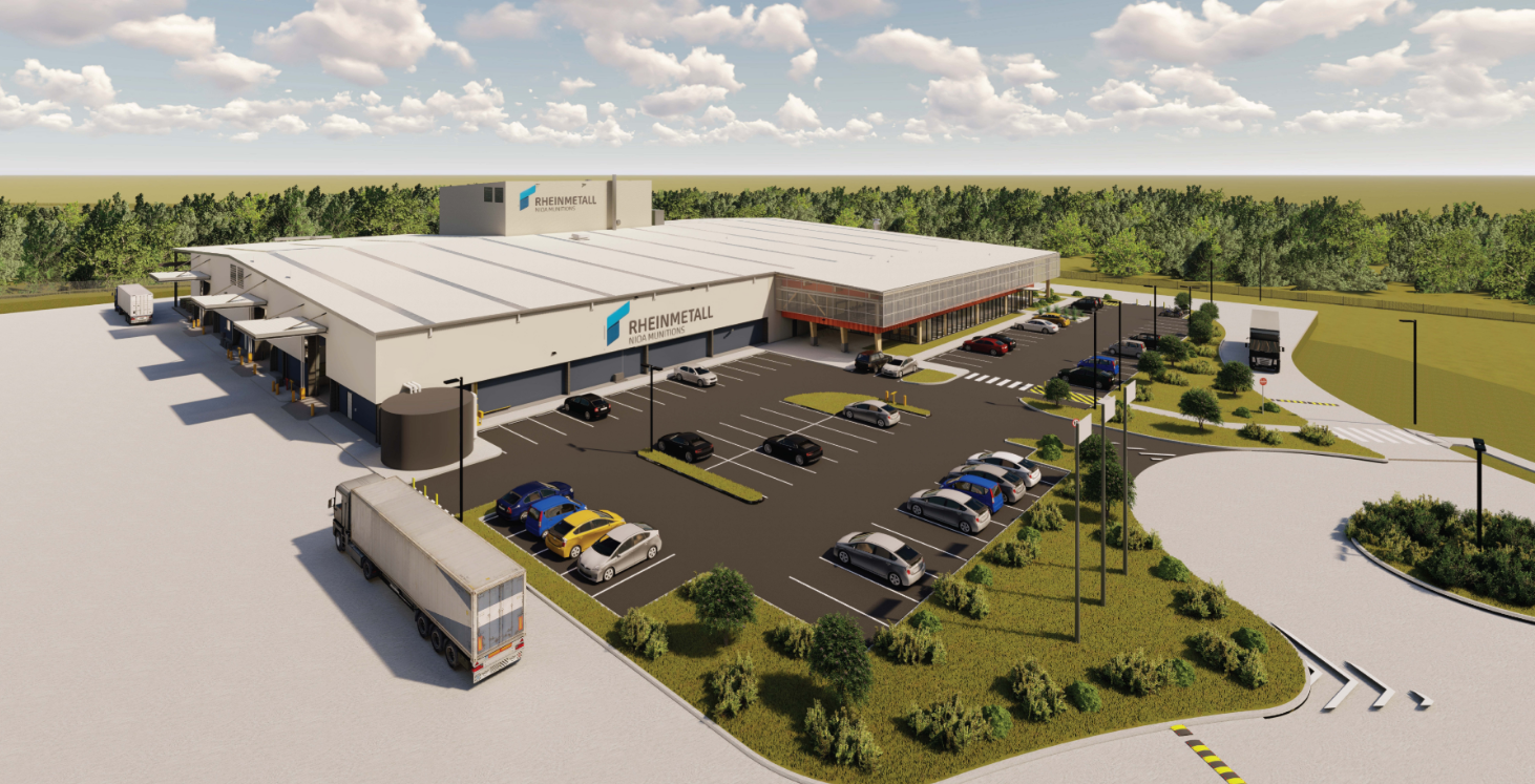 Earthworks underway for $60m artillery shell plant | iQ Industry Queensland