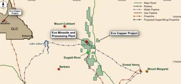 Eva copper project at centre of sale speculation | iQ Industry Queensland