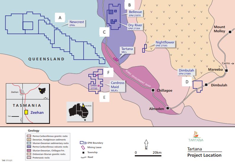 Drill campaign targets Tartana copper | iQ Industry Queensland