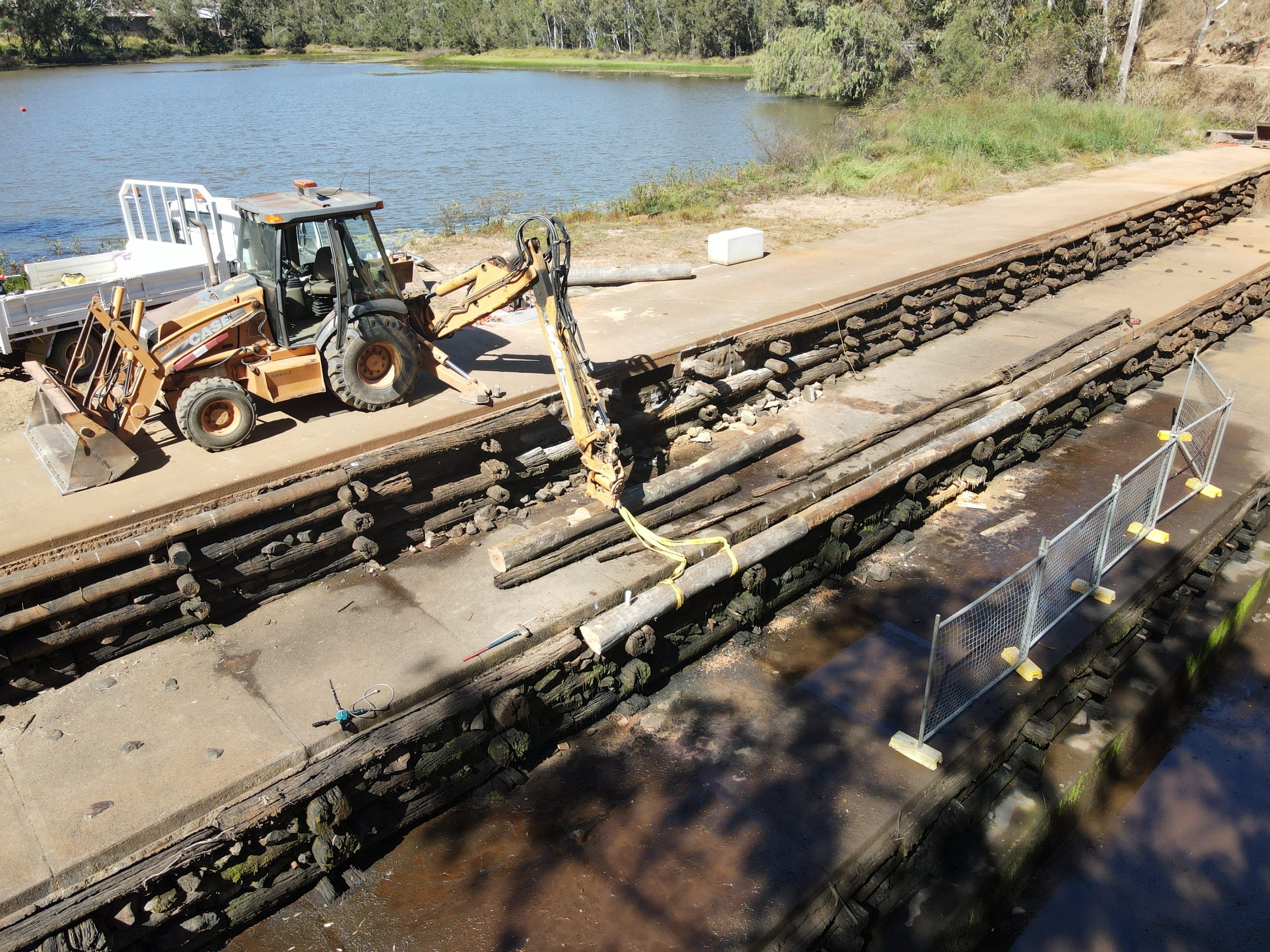 Weir restoration a win for mining heritage | iQ Industry Queensland