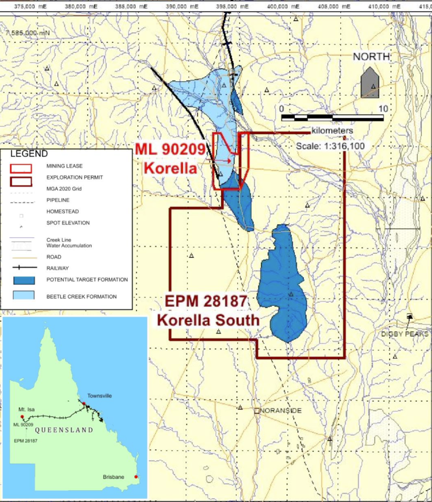 Chatham advances Korella South phosphate plans | iQ Industry Queensland