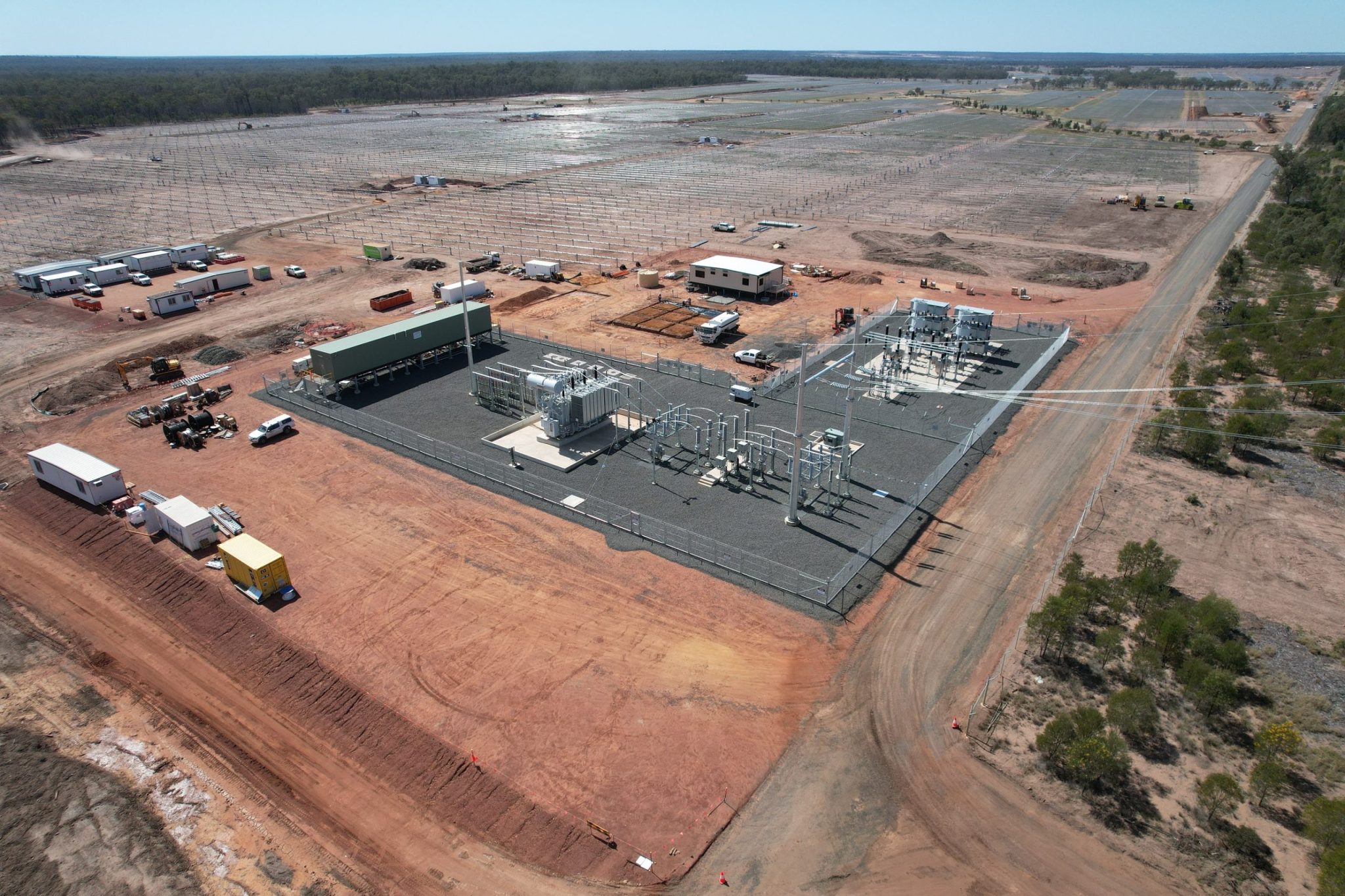 Powerlink hooks Columboola to the grid | iQ Industry Queensland