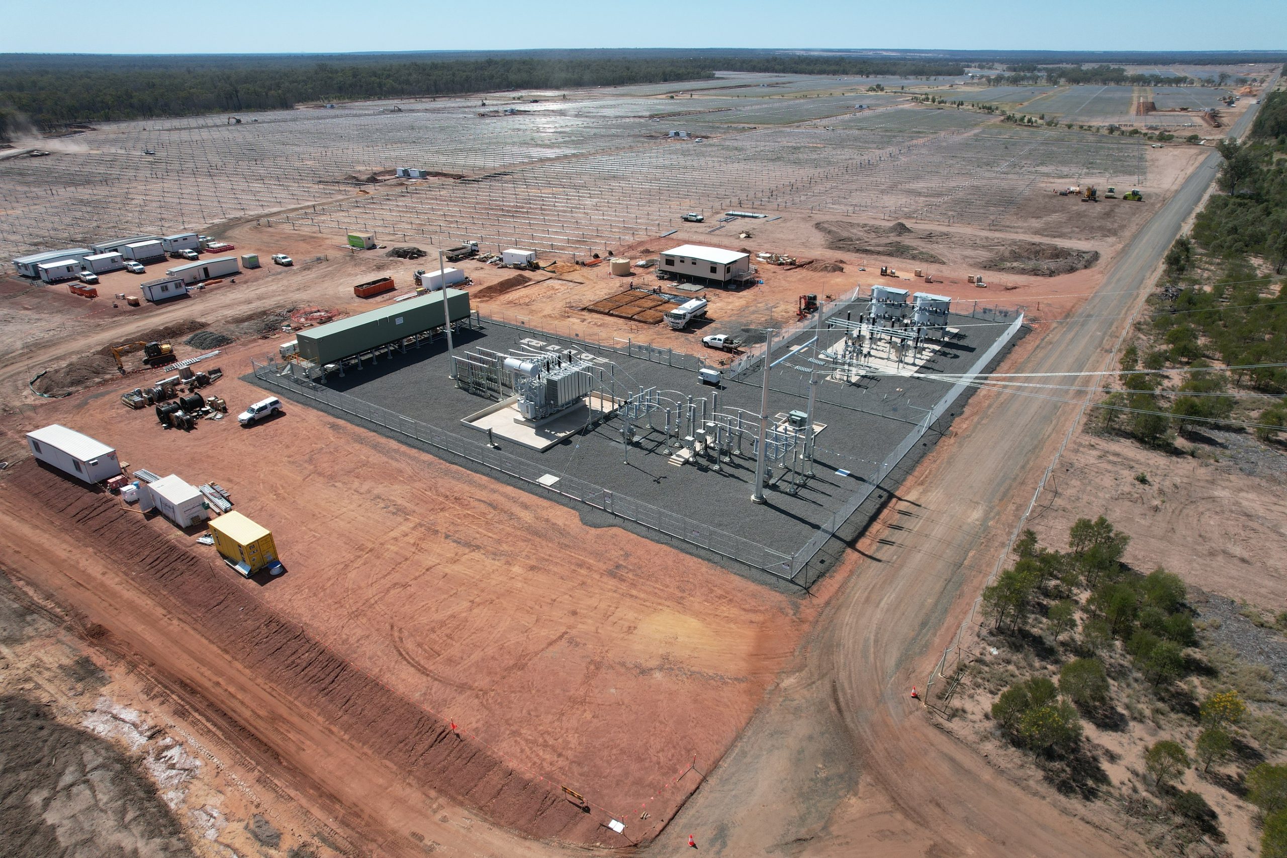 Powerlink hooks Columboola to the grid | iQ Industry Queensland