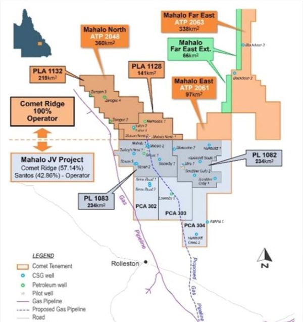 Comet Ridge builds on Mahalo Gas Hub position | iQ Industry Queensland