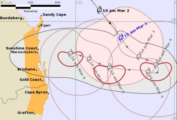 South-East Qld coast in cyclone firing line | iQ Industry Queensland