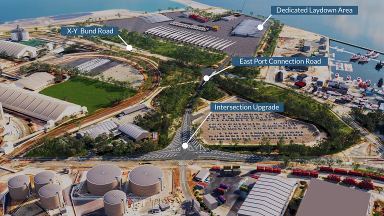 New port laydown area to meet industry demands | iQ Industry Queensland