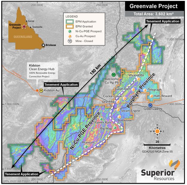Superior extends reach with Greenvale land grab | iQ Industry Queensland