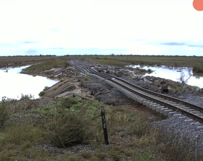 Rail repairs rushed as flooding recedes | iQ Industry Queensland